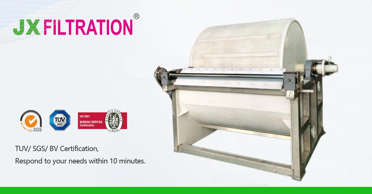Revolutionize Your Filtration Process with Vacuum Drum Filters - Self ...